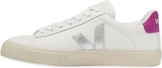 Veja baskets Campo à logo appliqué - Blanc