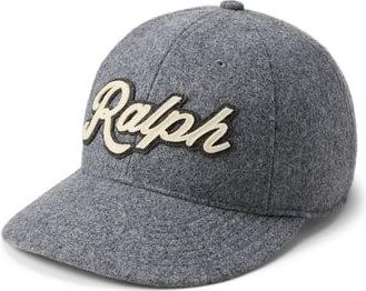 Polo Ralph Lauren Casquette &agrave; logo en laine m&eacute;lang&eacute;e