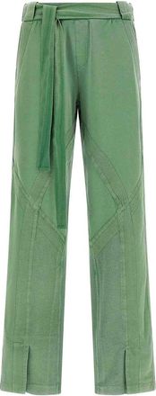 The Attico Pantalons D&eacute;contract&eacute;s - Vert