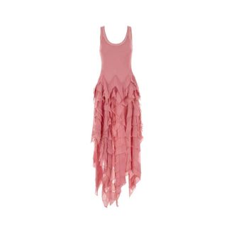 Blumarine Femme, Robes, Rose, Taille: 36 FR Georg Dress W/ruffle