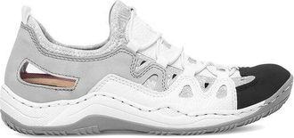 Rieker Sneakers L0539-80 Wei&szlig;