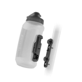 Fidlock TWIST Compact Set de bouteilles deau avec base de v&eacute;lo Blanc transparent 750 ml