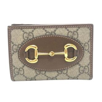 Gucci Portefeuille (bi-fold) Pre-owned - Femme - Pre-owned - Brun - Taille: ONE Size