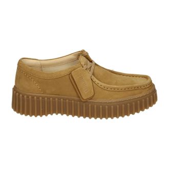 Clarks Sportliche Damenschuhe in Cognac - - Shoes - Damen - Braun - 39 EU