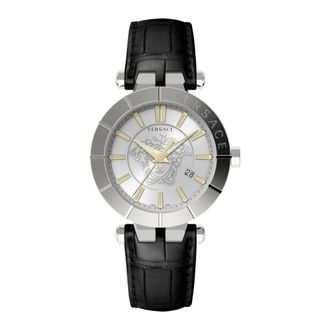 Versace Homme, Accessoires, Gris, Taille: ONE Size Montre V-Race 43 mm