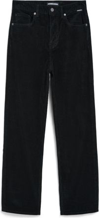 Armedangels Damen Webose aus Bio-Baumwoll Mix AAIKALA Corduroy Regular Fit Black