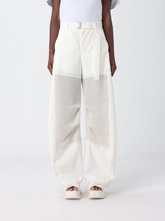 sacai Hose Damen Farbe Wei&szlig;