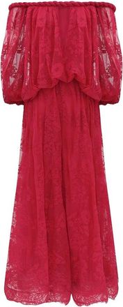 Zimmermann Luna Braided Lace Maxi Dress