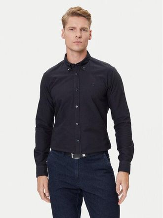 HUGO BOSS Hemd H-Roan 50544917 Dunkelblau Slim Fit