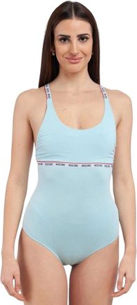 Moschino Femme, Tops, Bleu, Taille: 38 FR Bodysuit