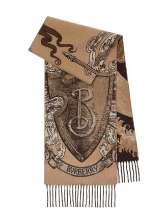 Burberry &eacute;charpe en jacquard - Tons neutres