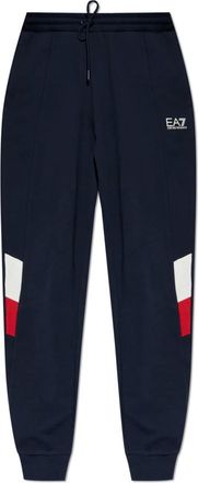 Emporio Armani Emporio Armani Ea7, Homme, Pantalons, Bleu, Taille: XL Pantalon de surv&ecirc;tement avec logo imprim&eacute;