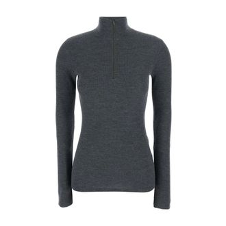 Brunello Cucinelli Damen, Strickwaren, Grau, SGr&ouml;&szlig;e