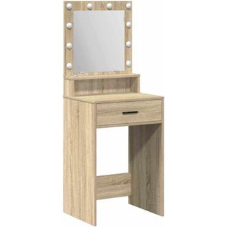 vidaXL Coiffeuse Ch&ecirc;ne sonoma 50 x 41 x 135 cm Bois ding&eacute;nierie Vidaxl