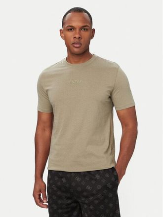 Guess T-Shirt Z6GI06 K2847 Khakifarben Regular Fit