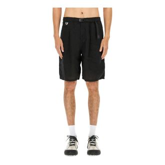 Undercover Leinen-Shorts - - Shorts - Herren - Schwarzk - XL