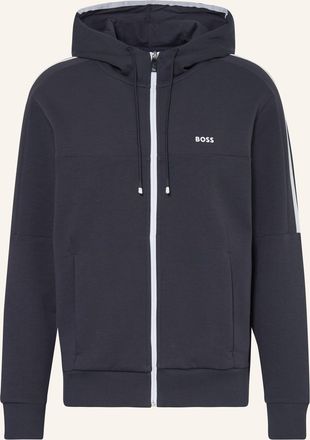 HUGO BOSS Sweatjacke Saggynos blau