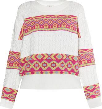 Izia Zur Seite fahren Damen Weiss Mehrfarbig