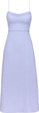 Zimmermann Femme, Robes, Bleu, Taille: 38 FR Luna Midi Dress