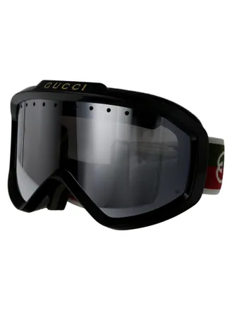 Gucci Unisex Sunglasses Gg1210s Black Injected