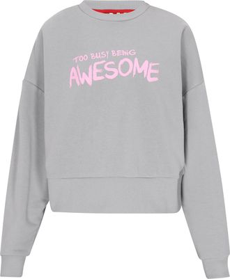 Mymo Sweatshirt Frauen grau