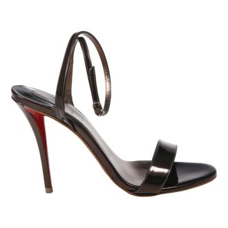 Christian Louboutin Femme, Chaussures, Brun, Taille: 37 EU Miss Z 100 Sandal