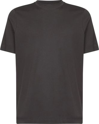 D4.0 Homme, Tops, Brun, Taille: 2XL T-shirt ras du cou