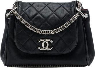 Chanel Sac bandouli&egrave;re Pre-owned - Femme - Pre-owned - Noir - Taille: ONE Size