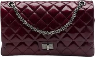 Chanel Pre-owned Vintage Flap Schultertasche - - Pre-owned - Damen - Rot - ONE SIZE