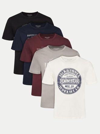Jack & Jones Jack & Jones T-Shirt-Set Simon 12276424 Bunt Standard Fit