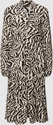 More & More Midikleid mit Allover-Muster