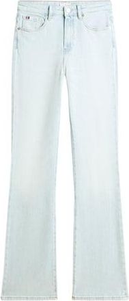 Tommy Hilfiger Jean bootcut d&eacute;lav&eacute; en coton m&eacute;lang&eacute;