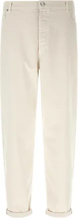 Brunello Cucinelli Straight Leg Jeans - Wei&szlig;