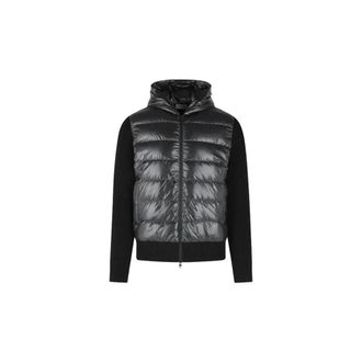 Moncler Homme, Vestes, Noir, Taille: L Cardigan Tricot