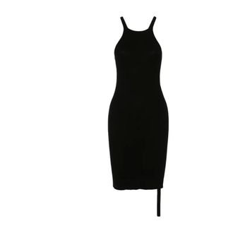 Rick Owens Robe d&eacute;bardeur dos nageur - Femme - Robes - Noir - Taille: 38 FR