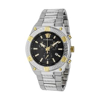 Versace Sporty Greca Chronograph Uhr - - Accessories - Herren - Mehrfarbig - ONE SIZE