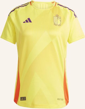 adidas Belgien 25 (Frauenteam) Auswärtstrikot Authentic gelb