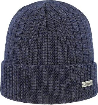 Eisglut Milang Merino Bonnet tricot&eacute;, Marine, Taille Unique Hommes