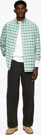 Arket Lockere Canvas-Hose -Schwarz