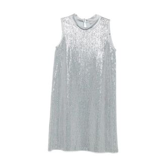 D.exterior 10 Abito Pailettes Corto - - Dresses - Damen - Blau - L
