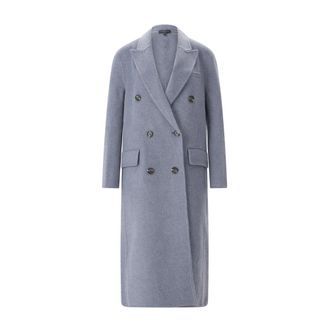 Rag & Bone Zweireihiger Mantel - - Coats - Damen - Blau - L