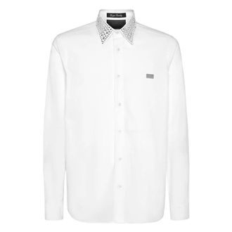 Philipp Plein Shirt Sugar Daddy - - Shirts - Herren - Wei&szlig; - S