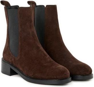 Saison 1865 Chelsea Darcy -Stiefel im schwedischen Leder - Brown