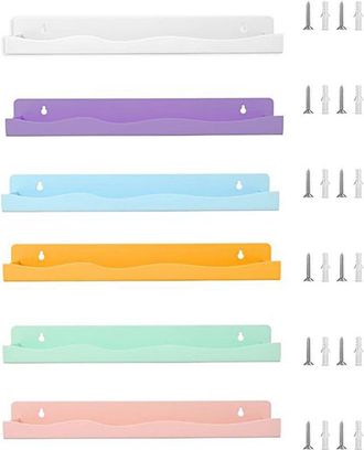 Generic Nagellack-Organizer,6 St&uuml;ck Schwimmende Ausstellungsst&auml;nder - Wand Organizer f&uuml;r Nagellack,F&uuml;r Fachgesch&auml;fte Wohnzimmer Haus Schlafzimmer Wohnung Wohn