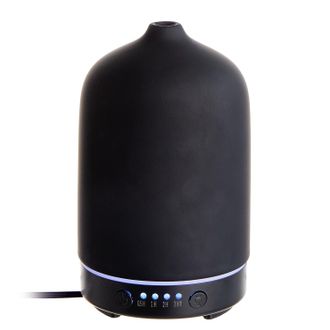 Butlers Aroma-Diffuser Cloud Nine - Raumduft & Luftbefeuchter, Duftspender automatisch f&uuml;r &auml;therische &Ouml;le, elektrische LED Duftlampe Keramik f&uuml;r die Wohnung, 