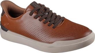 Skechers Homme Owen Connell Basket, Brown Synthetic, 45.5 EU
