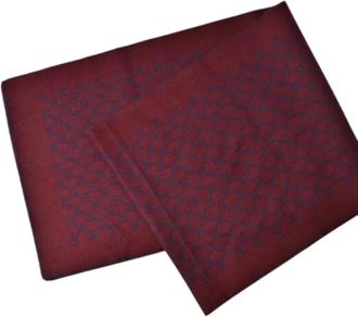 Gucci unisex, Pre-owned, Rouge, Taille: ONE Size Pre-owned Vintage Wool Scarf