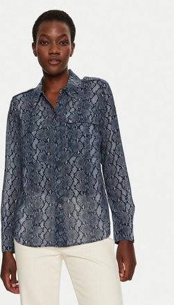 Michael Kors Hemd MF440OWF4N Blau Regular Fit