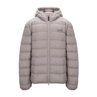 Sun 68 Homme, Vestes, Gris, Taille: 3XL Down Jacket