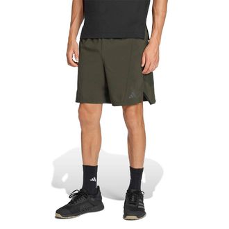 adidas Mens Designed for Training Workout Shorts Night Cargo L 23 cm